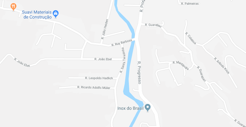 Mapa turístico de Blumenau | Dicas do Nosso Brasil